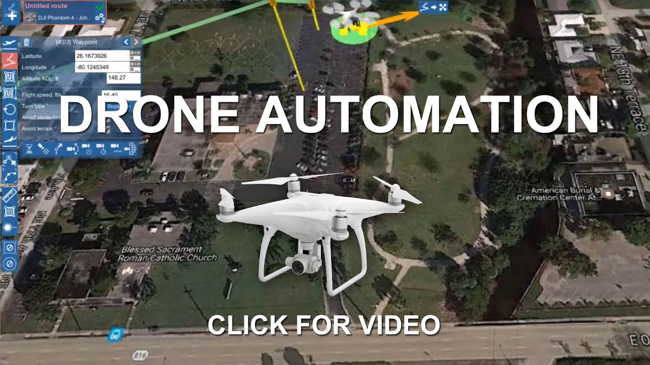 Automated Drone Flight with UgCS - YouTube