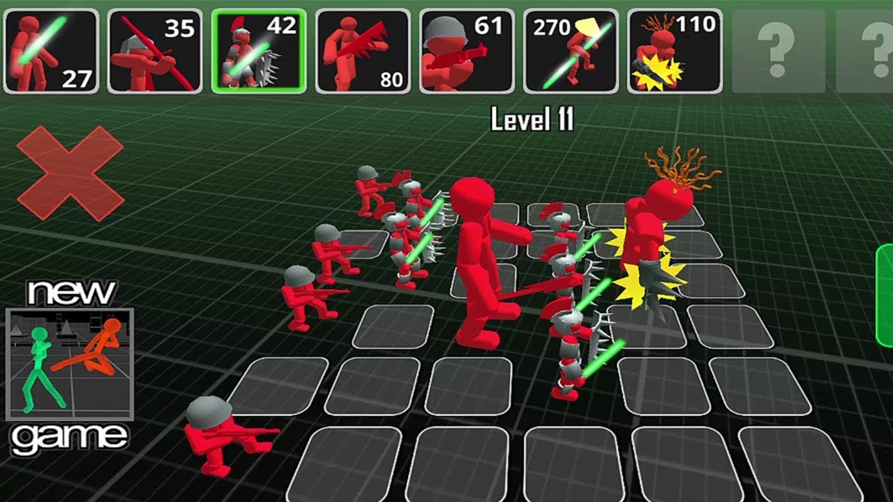 Stickman Simulator: Battle of Warriors - Android GamePlay Stickman ...