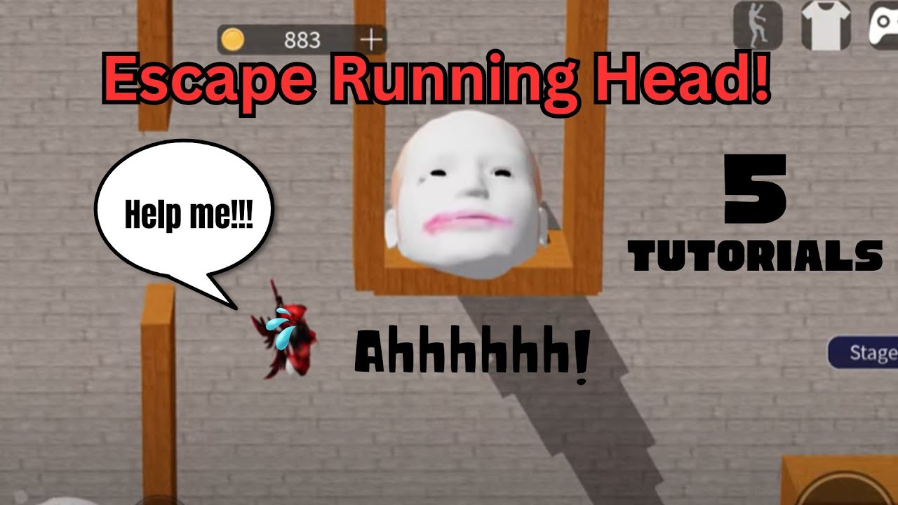 5 Tutorials that you can see on Escape Running Head!! - YouTube