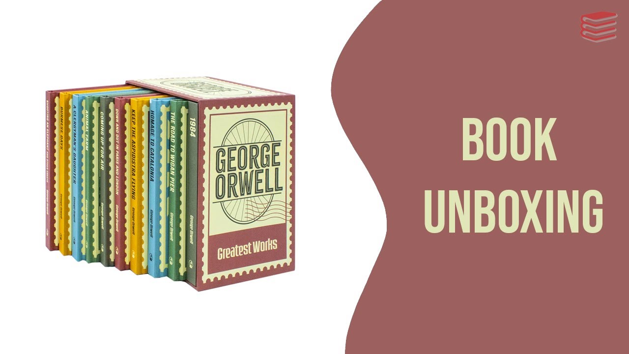 The Greatest Works Of George Orwell 10 Books Hardback Collection - Book ...