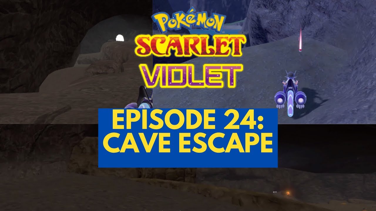 Pokemon Scarlet and Violet Episode 24: Cave Escape - YouTube