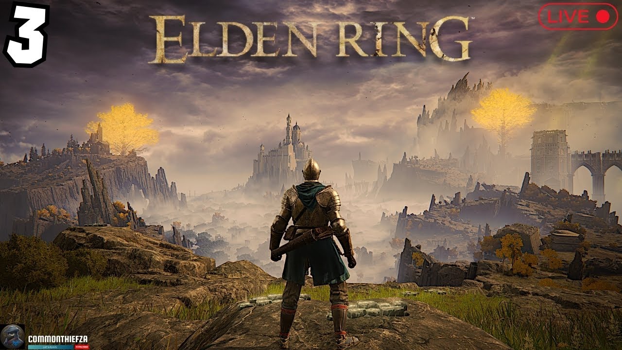 Elden Ring : First Souls Like - PART 3 || LIVE - YouTube