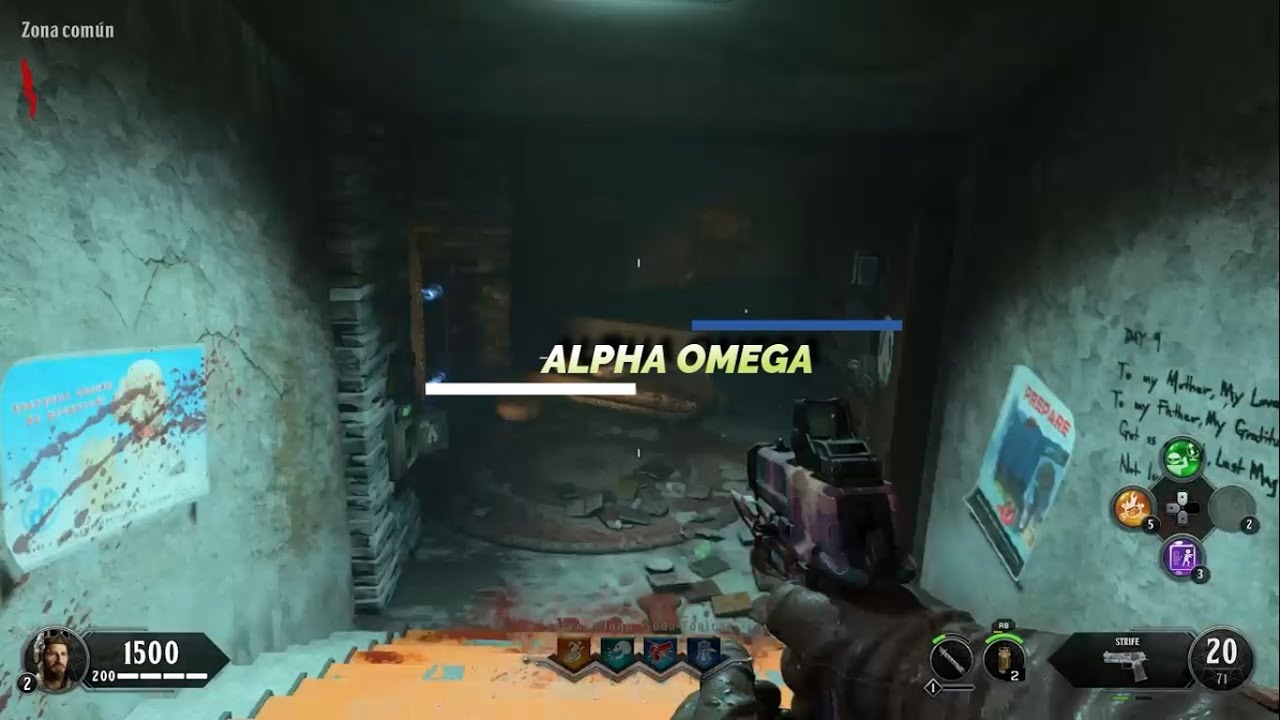 ¡EN SOLO 5 RONDAS! EASTER EGG - ALPHA OMEGA (COD: BLACK OPS 4) - YouTube