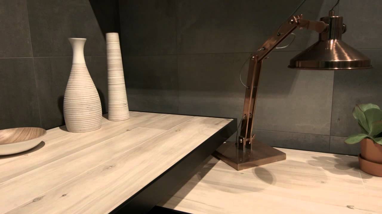Industrial style tiles - Vulcano series by Grespania - YouTube