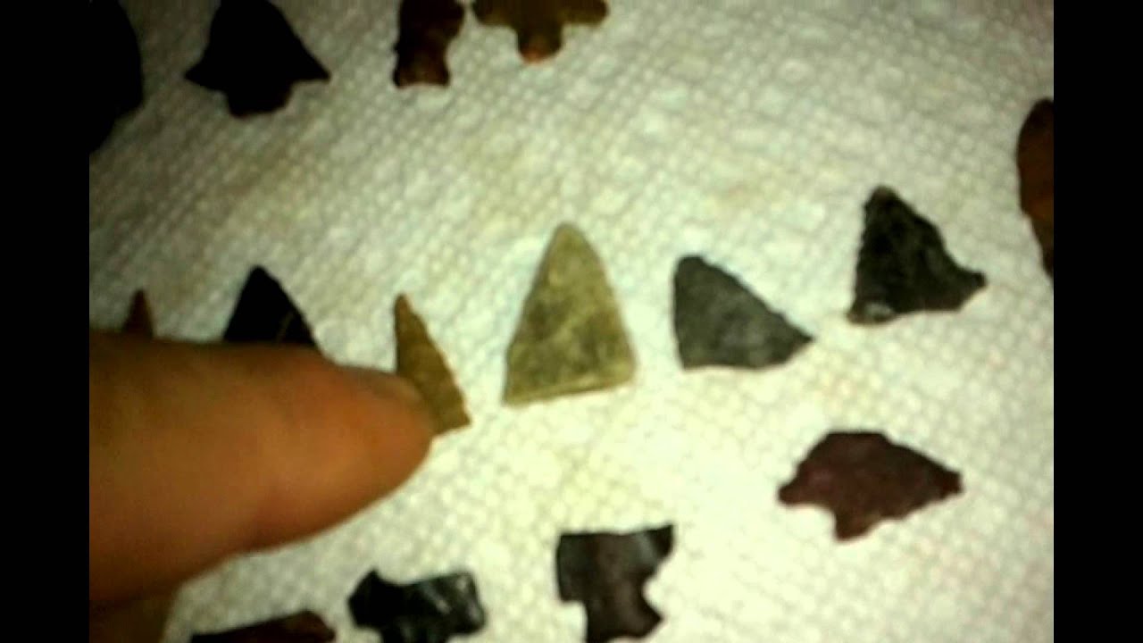 East Texas arrowheads todays finds 7/9/11 with the boys. - YouTube
