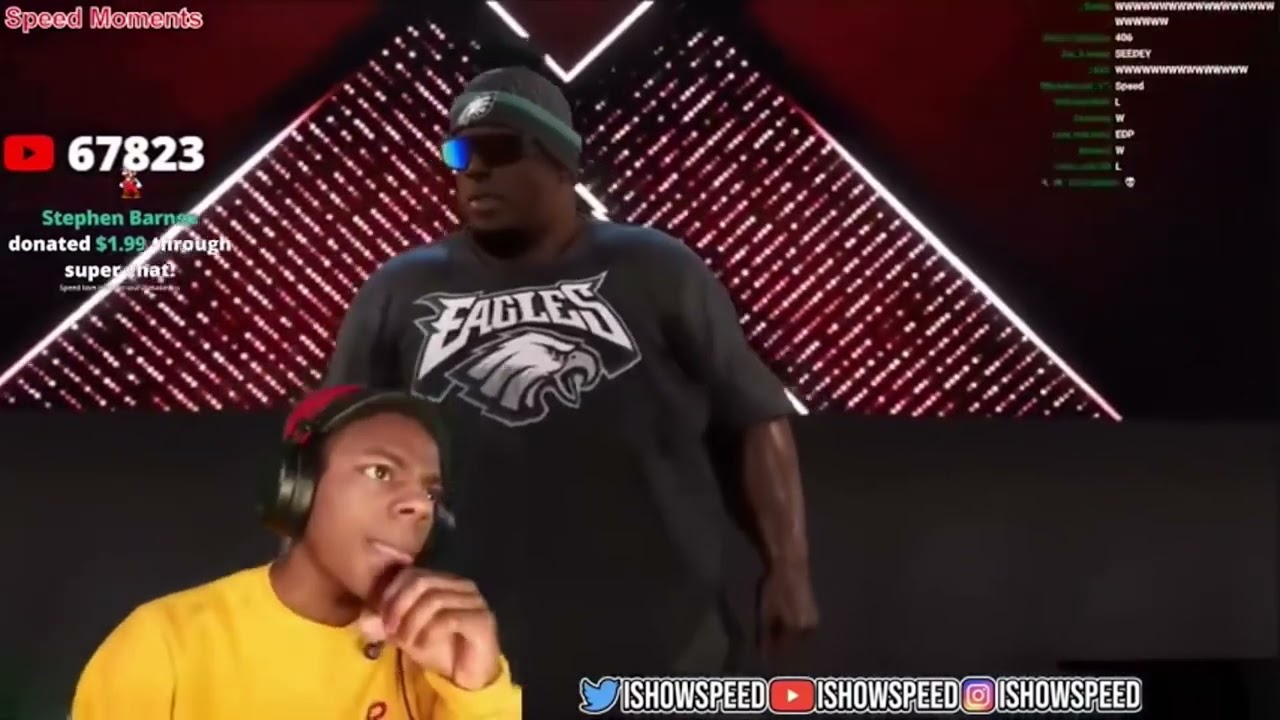 IShowSpeed vs Edp445 In WWE 2k22 - YouTube