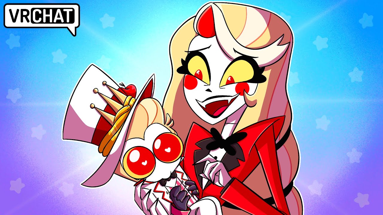 Charlie ADOPTS BABY LUCIFER in Hazbin Hotel VRChat - YouTube