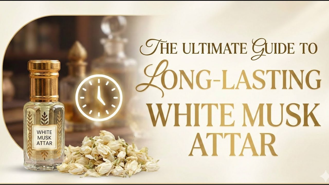 Ultimate Guide to Long-Lasting White Musk Attar 😱 | Luxury Attar ...