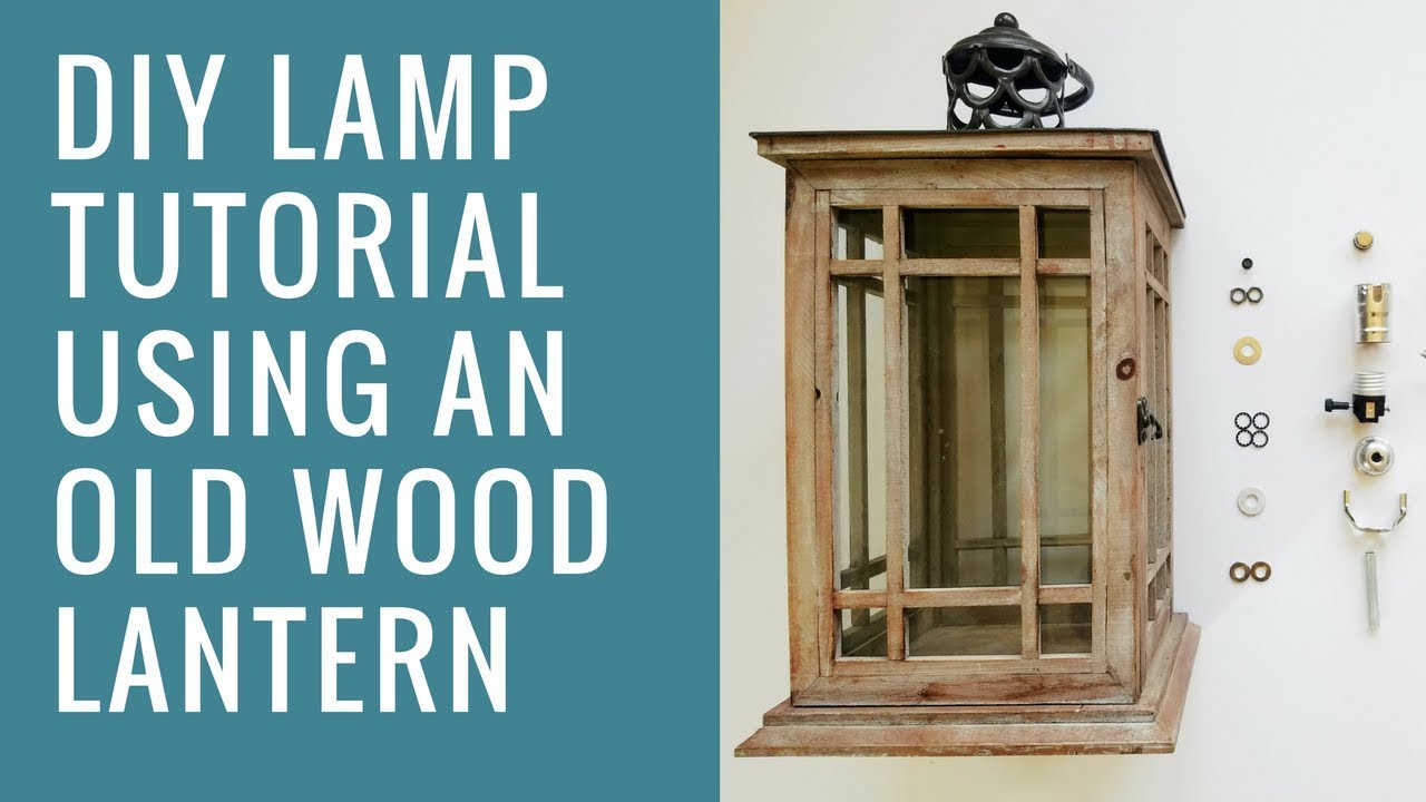 I Like That Lamp Tutorial - How to Make a DIY Bedside Lamp Using a Wood ...