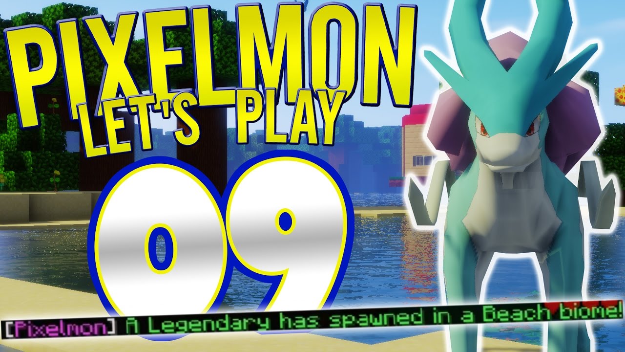 Pixelmon Survival Let's Play - Ep.9 | WHAT!?!? NO WAY! SUICUNE! - YouTube