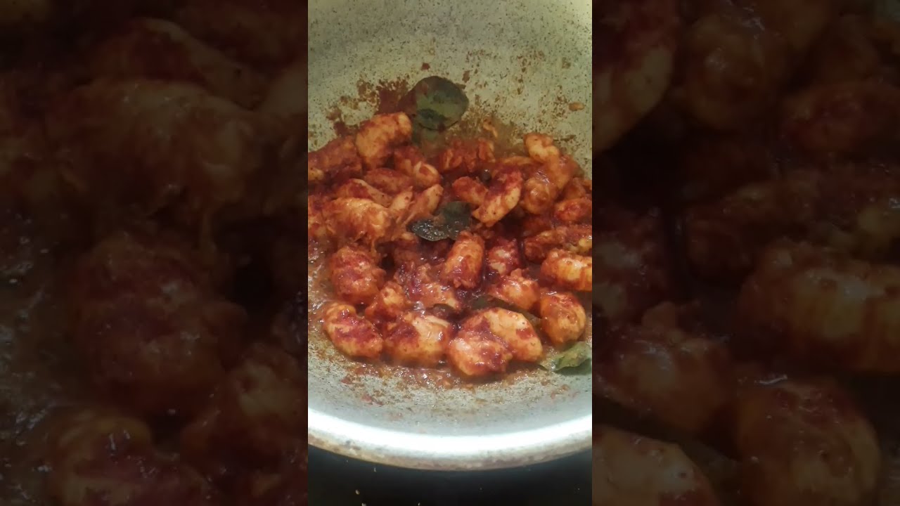 Beach kadai prawn fry|பீச் கடை இறால் வறுவல்#shorts - YouTube