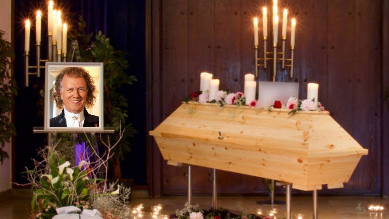 Die Beerdigung von André Rieu, der im Alter von 74 Jahren in seinem ...