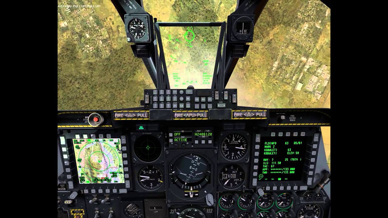 How to level the A-10C from a dive - YouTube