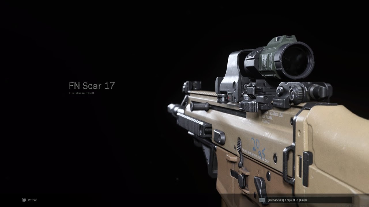 COD Warzone: FN Scar 17 - YouTube