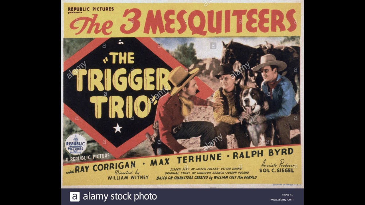 The Trigger Trio 1937 * The Three Mesquiteers * WildWest Tv Westerns ...
