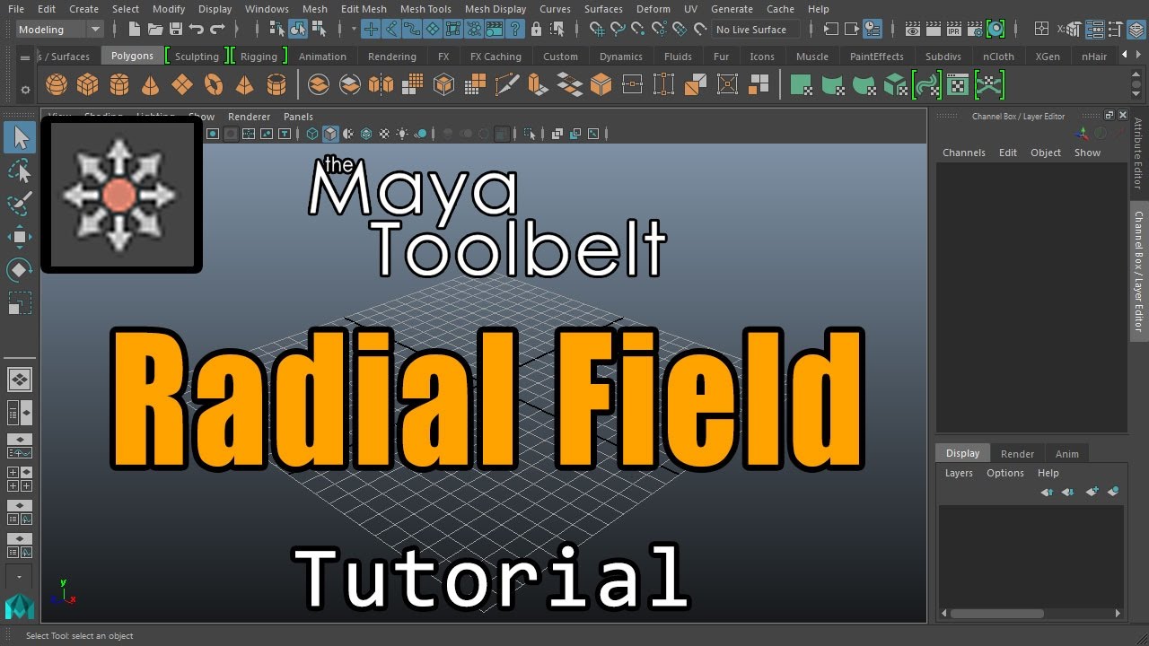 The Maya Toolbelt - Radial Field - YouTube