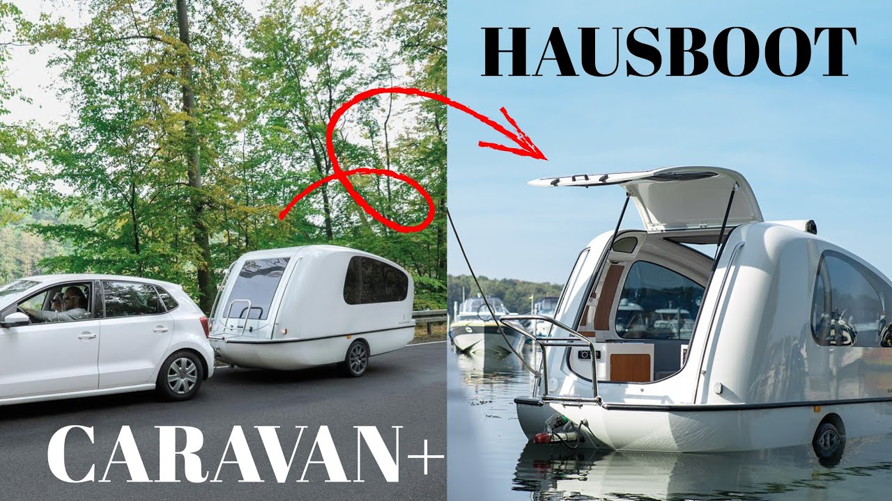 NEUARTIGER schwimmender Wohnwagen bringt Camper zum Staunen! Sealander ...