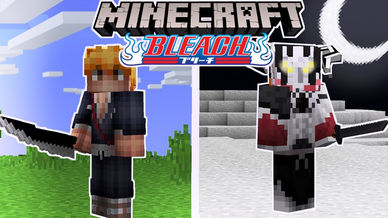 I became a Soul Reaper in Bleach Minecraft and beat all 13 Captains ...