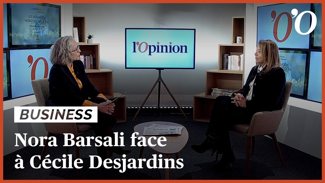 Nora Barsali: «Une entreprise ne peut prospérer que si elle a une vraie ...