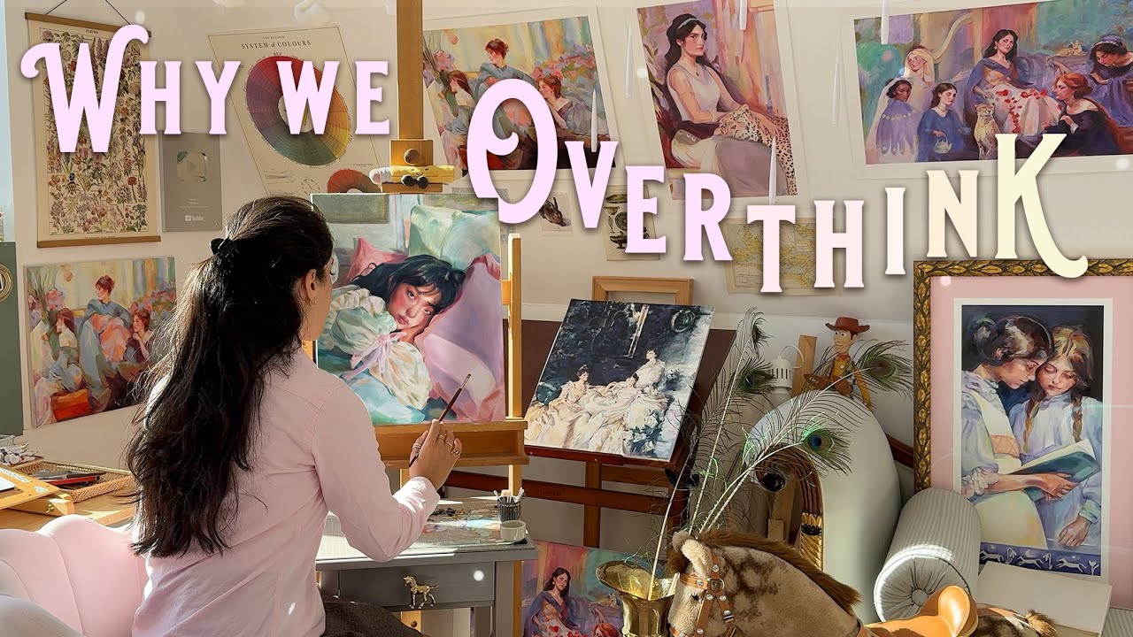 Why we Overthink & What it Really Means 🧩 Watercolor & Oil Painting ...