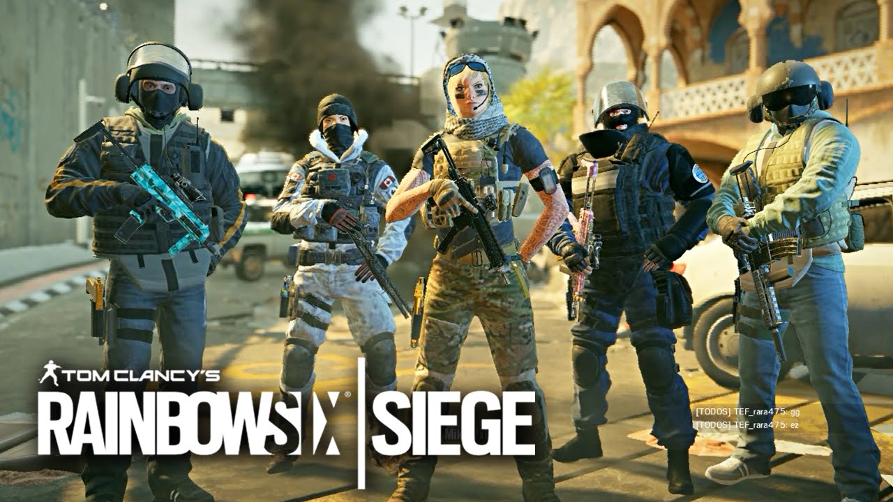 Rainbow Six Siege (PC) #129 - Partida boa no mapa novo FRONTEIRA - YouTube