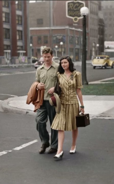 1930s in Color. Small Town Life - YouTube