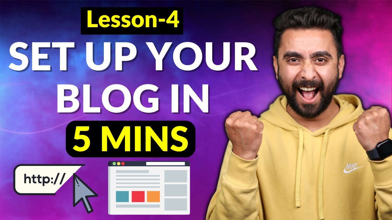 Lesson 4: How To Setup Blog | WordPress Customisation (IN 5 MINUTES ...