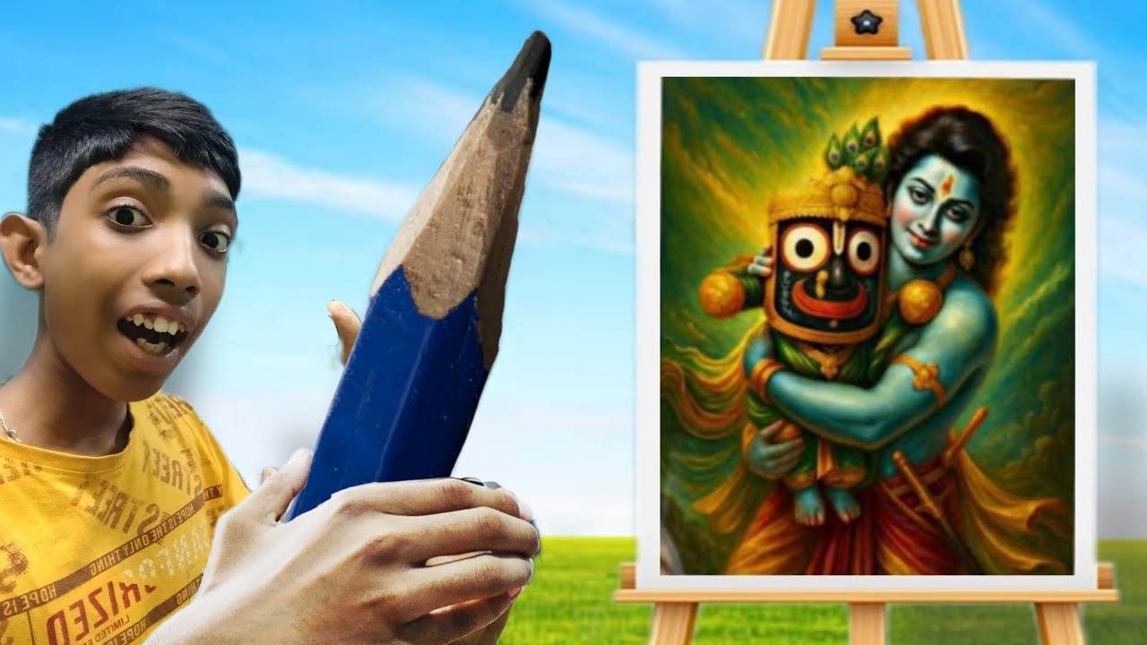 Rath Yatra Outline Drawing // Lord Jagannath Drawing Tutorial Step by ...