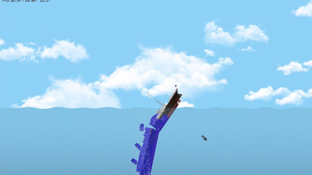 Floating Sandbox: Sinking The Titanic II - YouTube