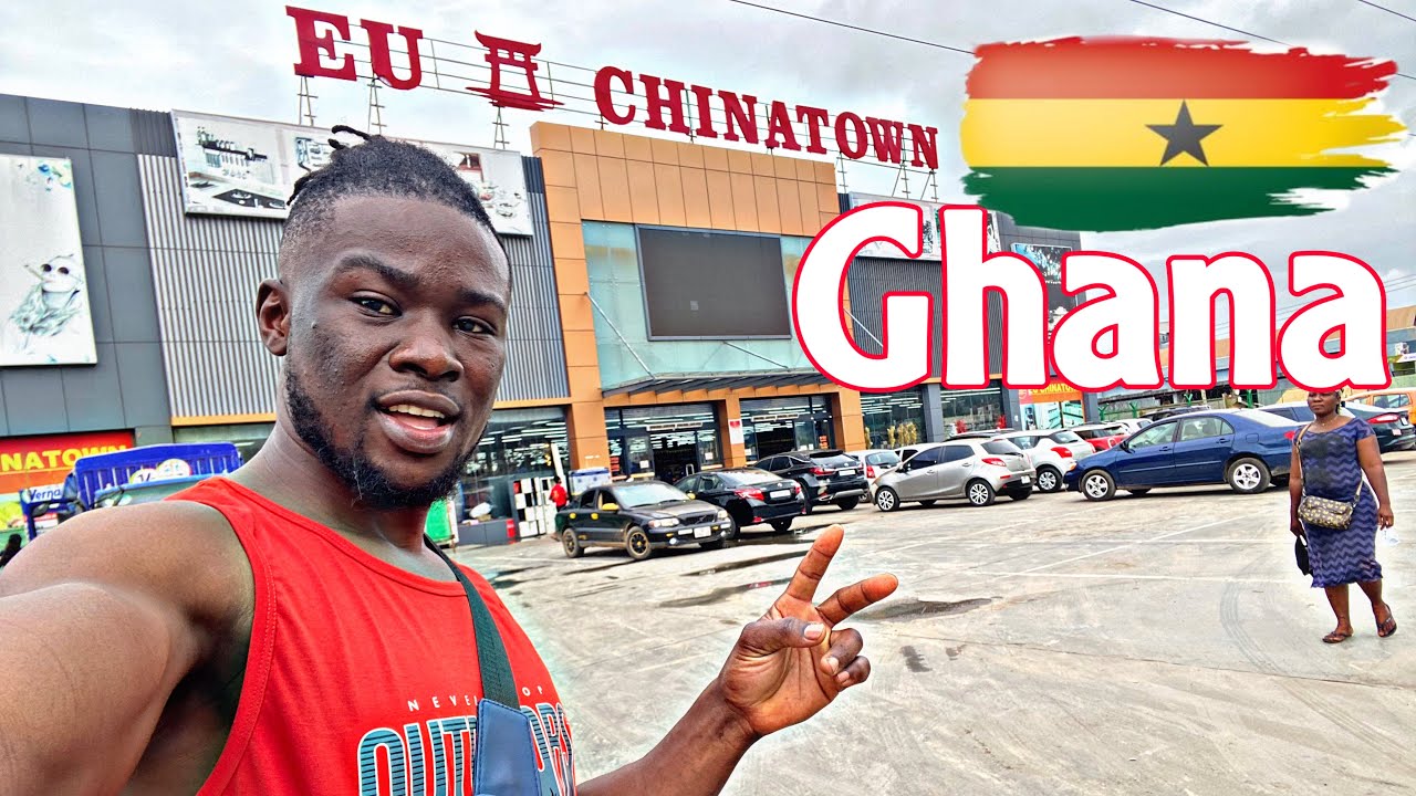 Chinese taking over Ghana 🇬🇭 | EU Chinatown shopping center tour - YouTube