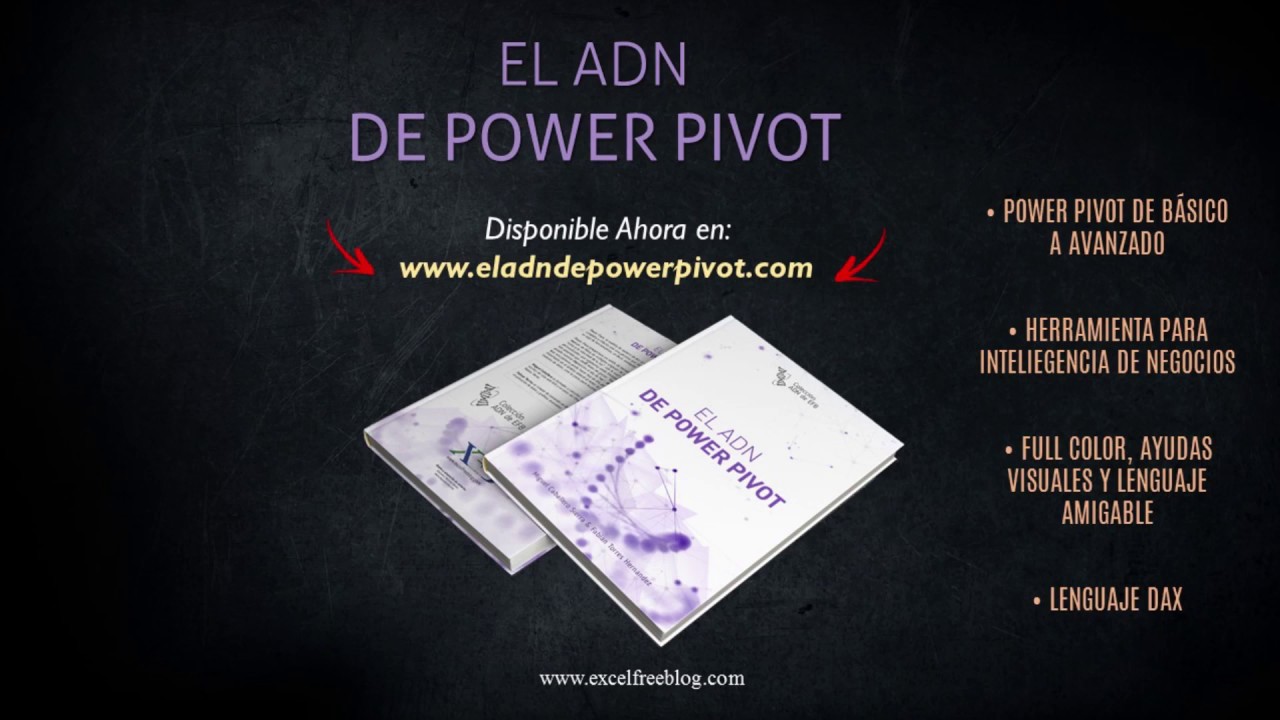 EL ADN DE POWER PIVOT | El MEJOR LIBRO PARA APRENDER POWER PIVOT EN EL ...