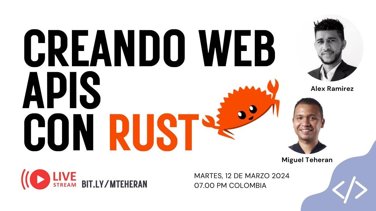Creando Web Apis con Rust - YouTube