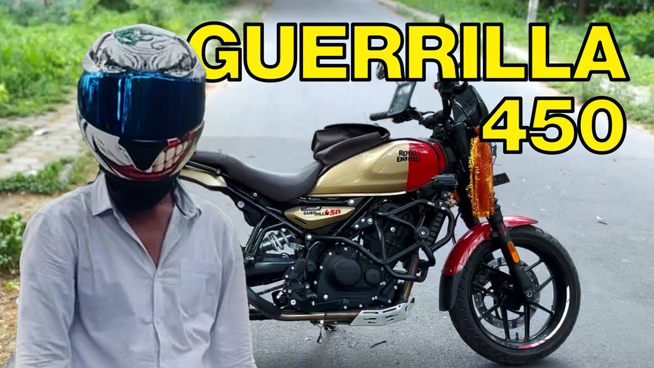 Guerrilla 450 with ₹50K Mods | Guerilla 450 | Silver Stallion Exhaust ...