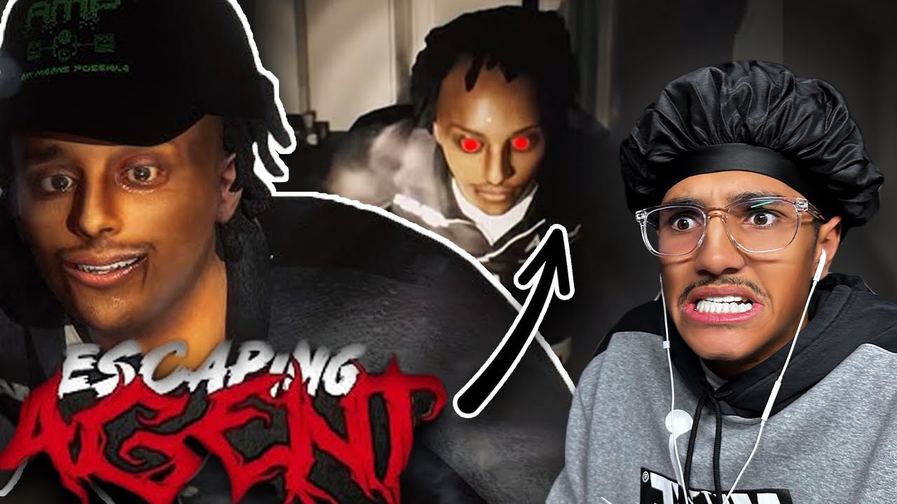 Kai Cenat made a HORROR GAME...about Agent00? | Escaping Agent - YouTube