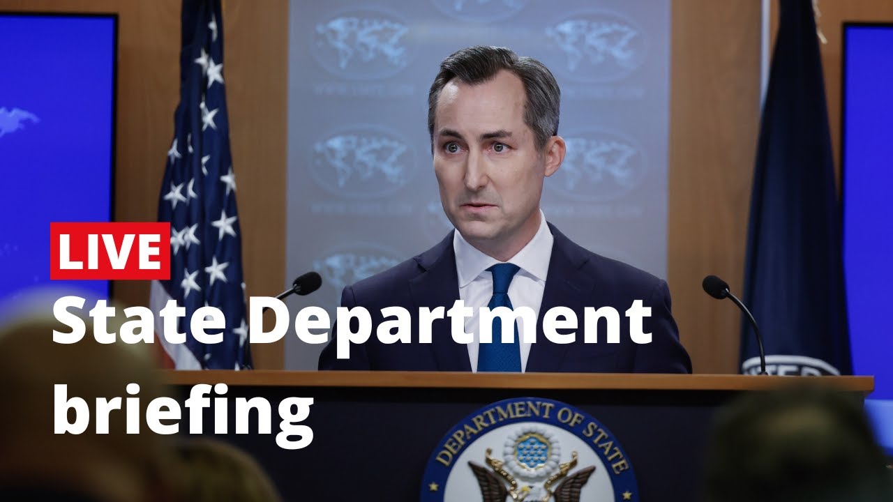 Live: State Department briefing with Matthew Miller - YouTube