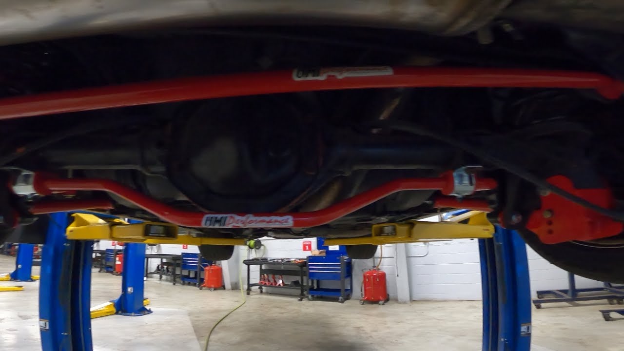 IROC Z LCA Brackets/Transmission Mount install - YouTube