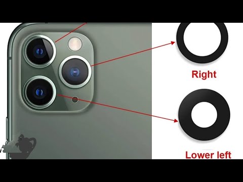 IPhone 11pro camera glass replacement Restoration camera glass IPhone ...