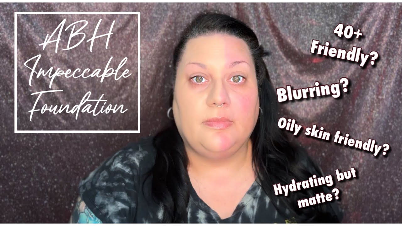 ABH Impeccable Foundation Wear Test - YouTube