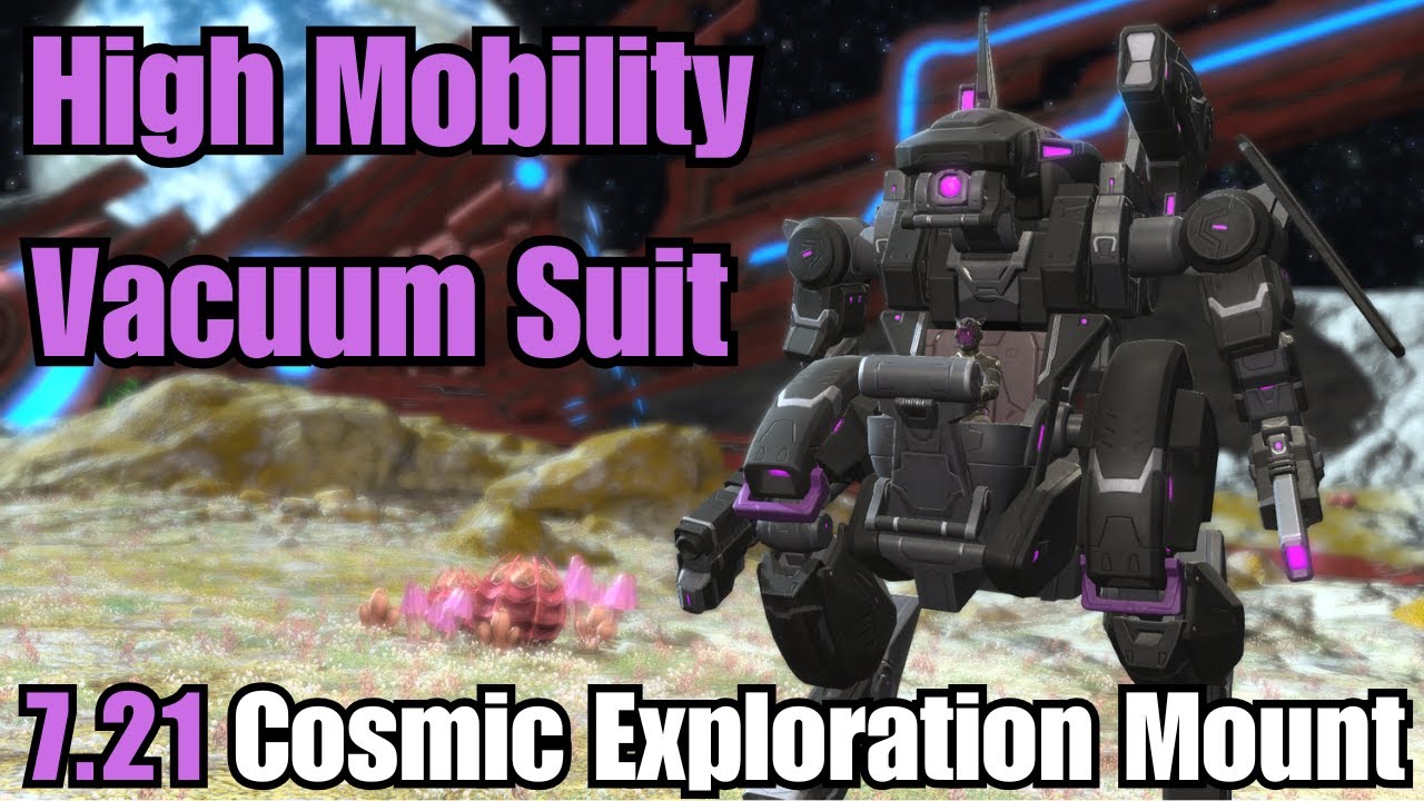 FFXIV Mounts: High Mobility Vacuum Suit | Cosmic Exploration Mount ...