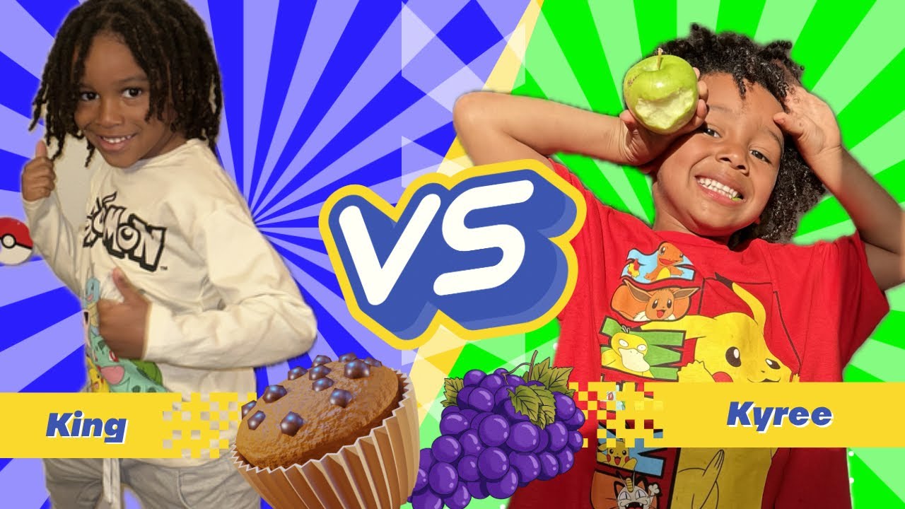 EAT OR PASS FOOD CHALLENGE WITH KING AND KYREE | THE CONLEY FAMILY 6 ...