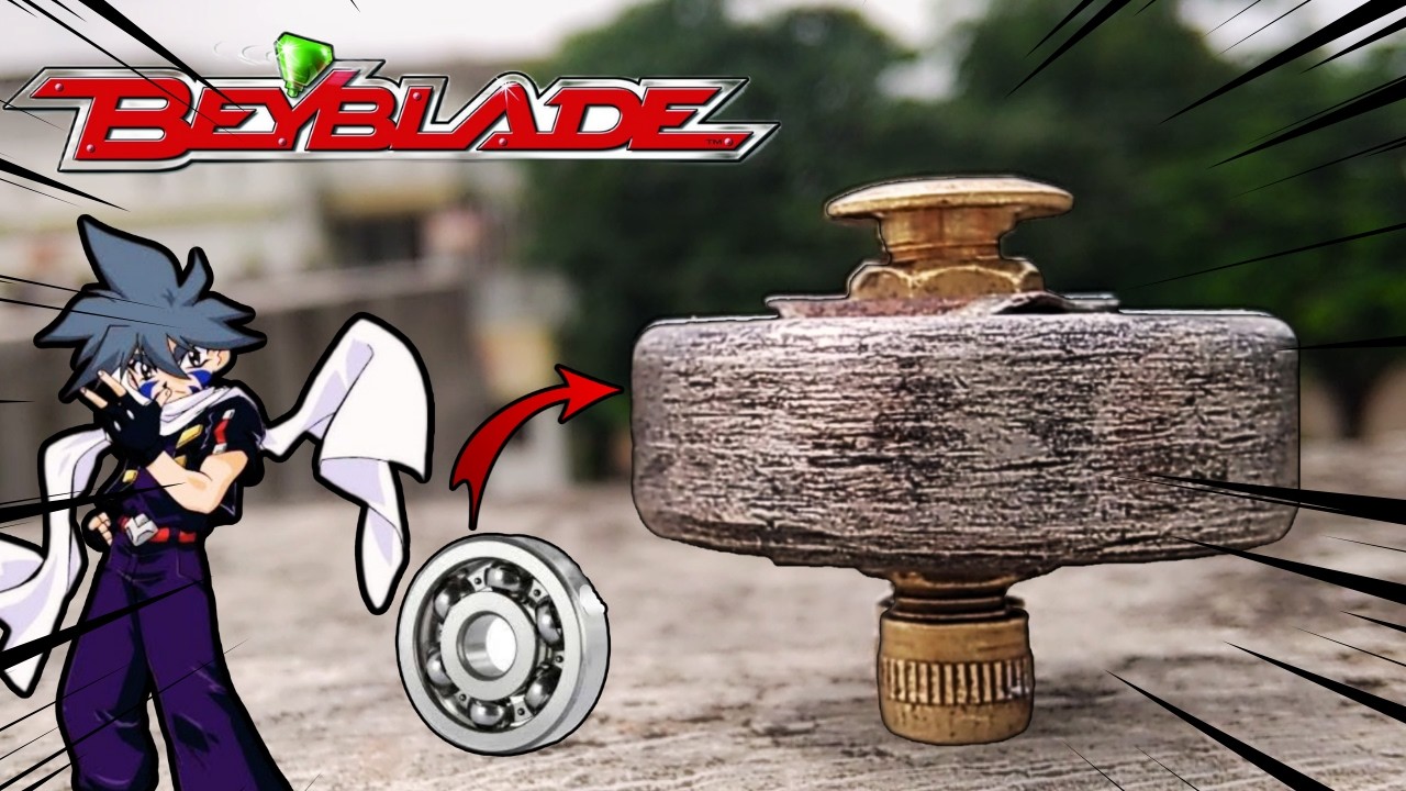 How to Make a Sparking🔥Beyblade from Bearing|how to make Beyblade - YouTube