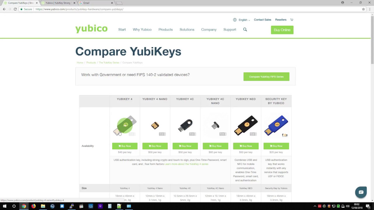 1) YubiKey ~ Basic Introduction to 2-factor authentication 2FA and ...