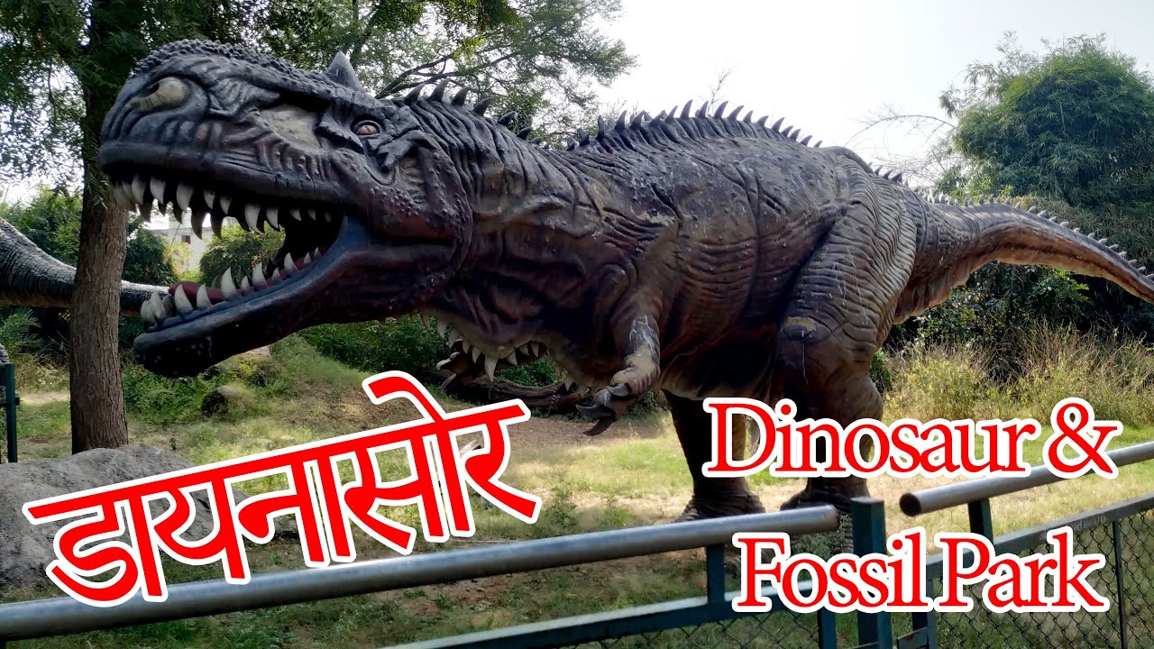 डायनासोर पार्क Indroda Dinosaur And Fossil Park | Indroda Nature Park ...