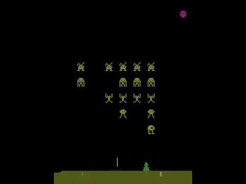 Deep Q network playing Space Invaders - YouTube
