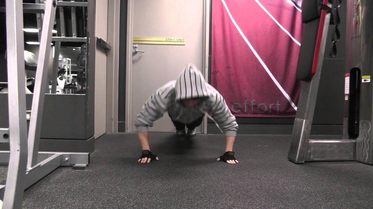 45 push-ups in 40 sec (fitness for life 365) - YouTube
