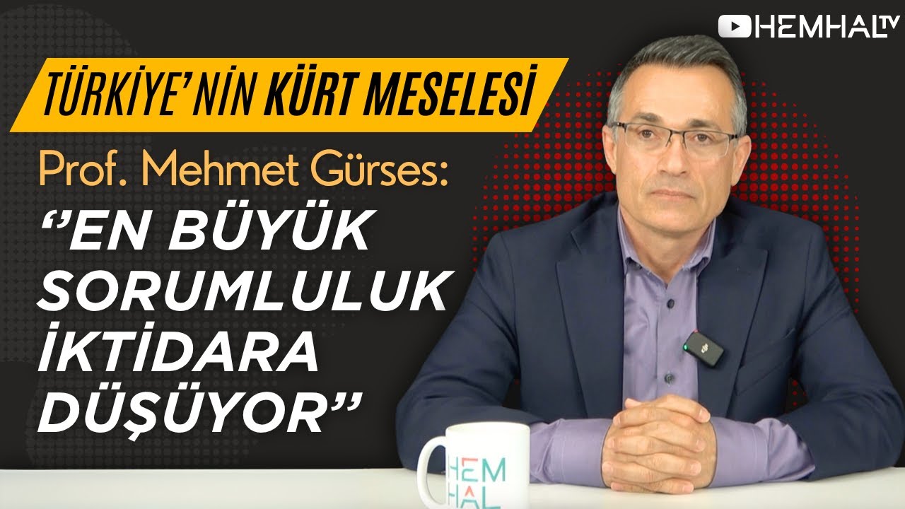 Prof. Mehmet Gürses: ''Daha İnsani ve Demokratik Bir Paradigma ...