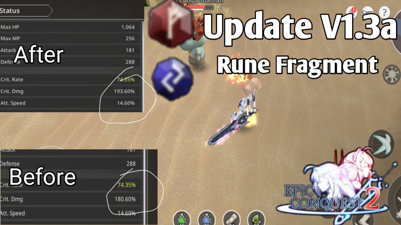 EPIC CONQUEST 2 - RUNE FRAGMENT - YouTube