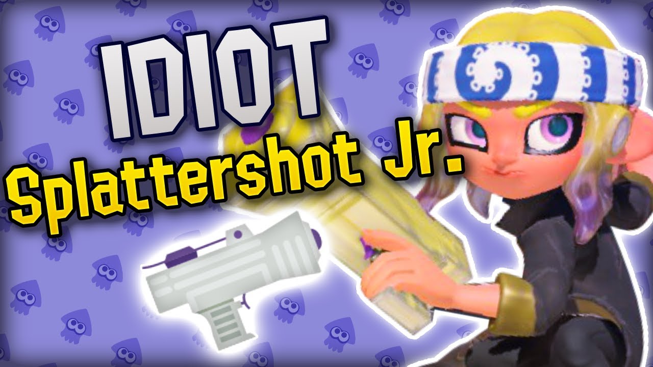 Idiot Plays Splattershot Jr. | Splatoon 3 - YouTube
