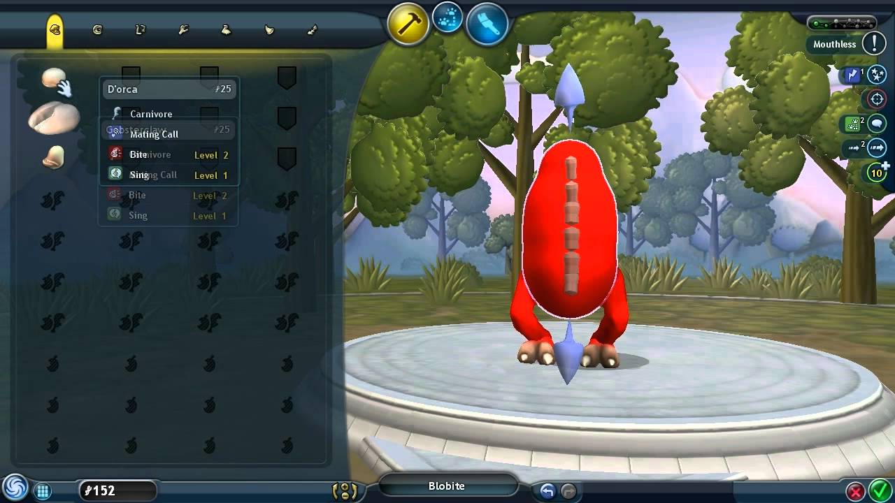Lets Play Spore - 3 - Creature Stage (Gameplay/Commentary) - YouTube