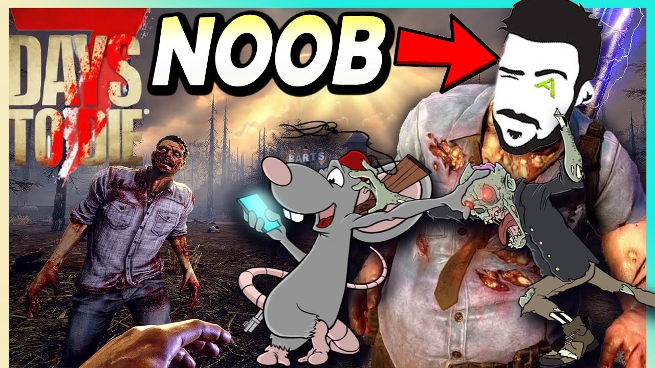 I TAUGHT THIS ARK YOUTUBER HOW TO PLAY 7 DAYS TO DIE! @Raasclark - YouTube